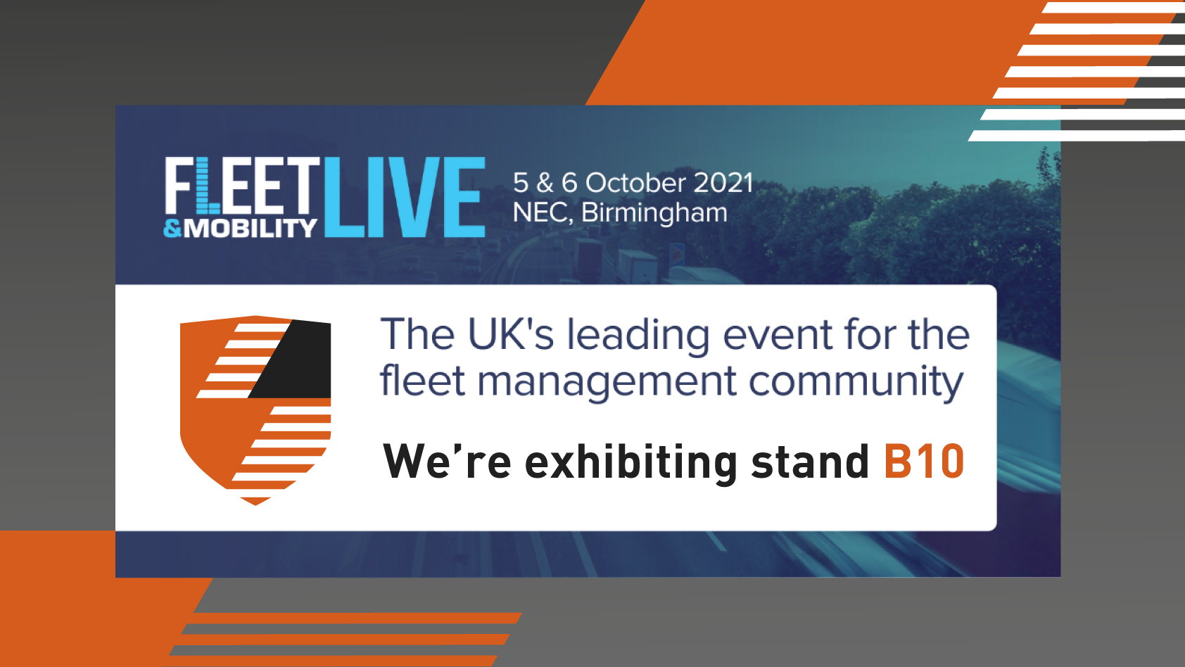 Visit us at Fleet & Mobility Live | TVL Security