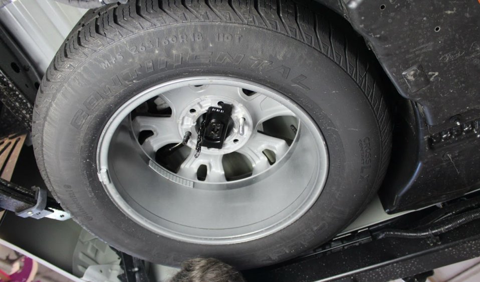 Ford Support - Spare Wheel Guard | TVL Security